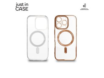 JUST IN CASE 2u1 Extra case MAG MIX paket za iPhone 16 Pro/ roza