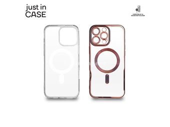 JUST IN CASE 2u1 Extra case MAG MIX paket za iPhone 16 Pro Max/ roza