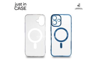 JUST IN CASE 2u1 Extra case MAG MIX paket za iPhone 16 Plus/ plava