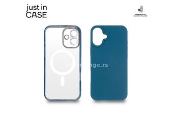 JUST IN CASE 2u1 Extra case MAG MIX PLUS paket za iPhone 16 Plus/ plava