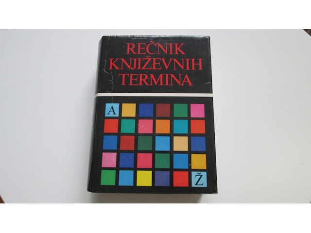 Rečnik književnih termina