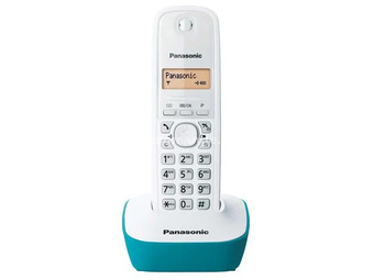 PANASONIC telefon KX-TG1611FXC belo-plavi