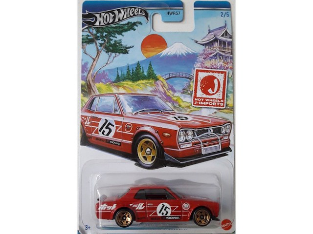 Hot Wheels-Nissan Skyline HT 2000GT-X