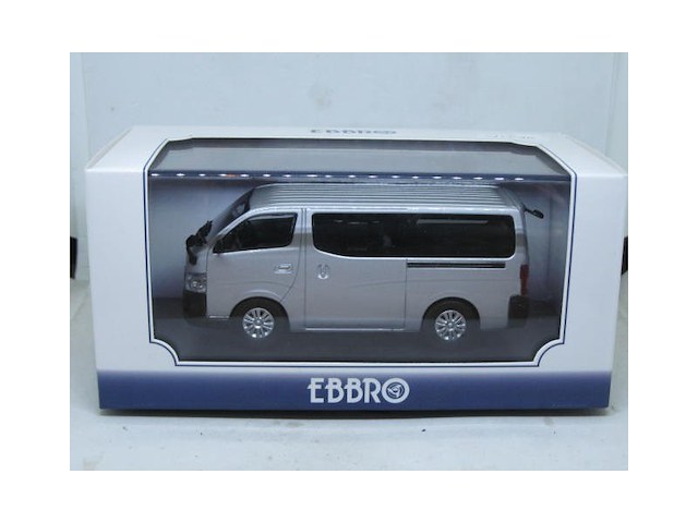 1:43 ebbro nissan NV350 caravan