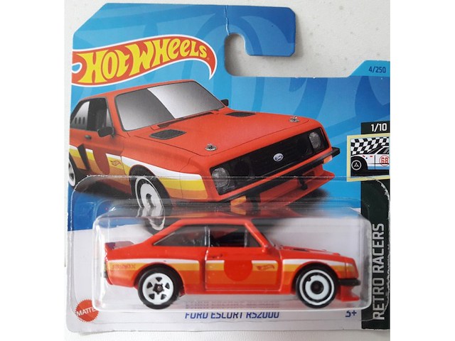 Hot Wheels-Ford Escort RS 2000