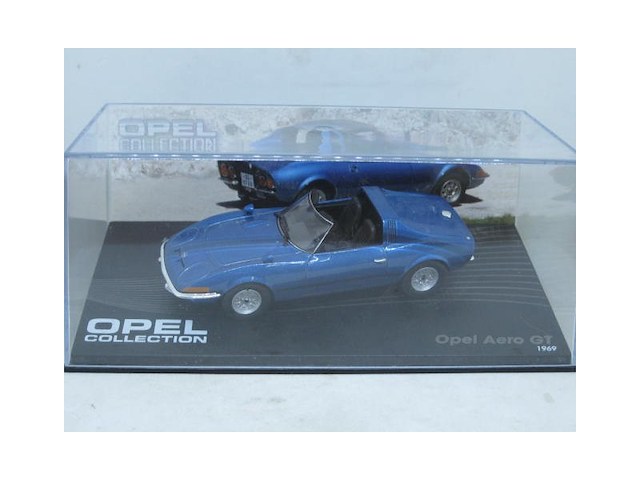 1:43 IXO/altaya opel GT aero