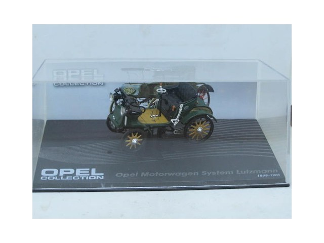 1:43 IXO/altaya opel motorwagen lutzmann