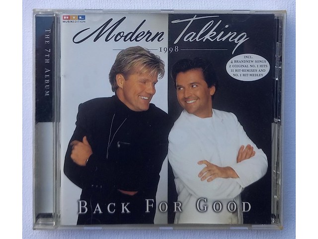 Modern Talking – Back For Good - The 7th Album