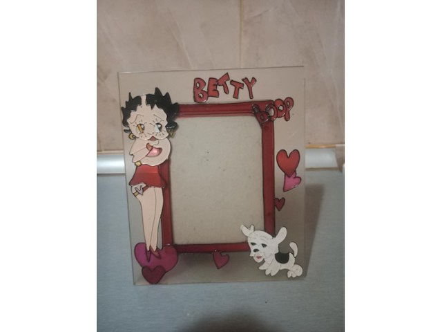 Stakleni ram za slike Betty Boop