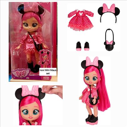 Cry Babies Bff Mini Maus lutka, original