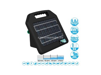 Električni pastir Fencee solar DUO SD08