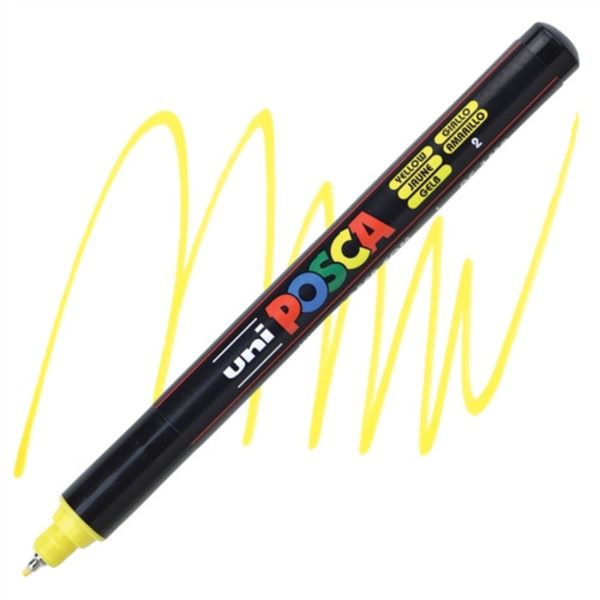 POSCA UNI MARKER PC-1MR ZUTI POSCA/0,7MM