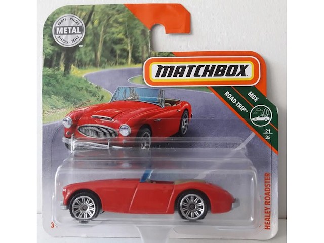 Matchbox-63 Austin Healey Roadster