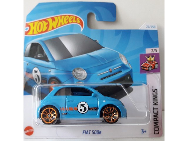 Hot Wheels-Fiat 500e