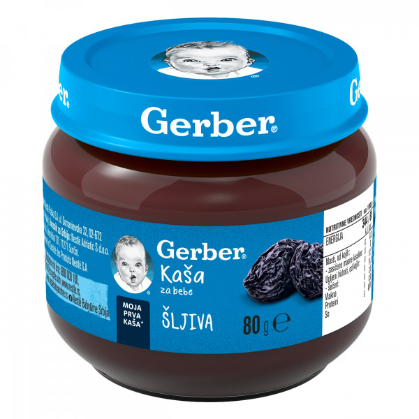 Gerber kašica od suvih šljiva 80g