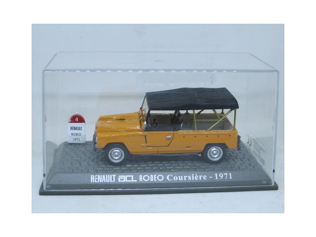 1:43 altaya renault ACL rodeo coursiere