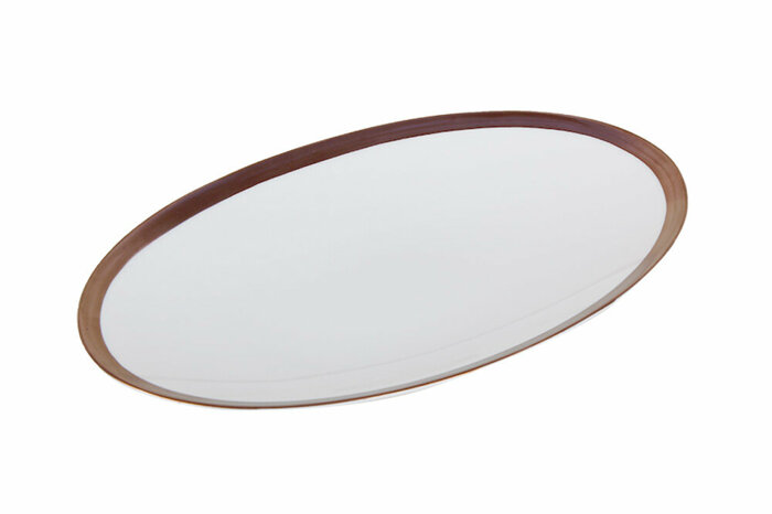 Oval 32cm Copper Line 116832