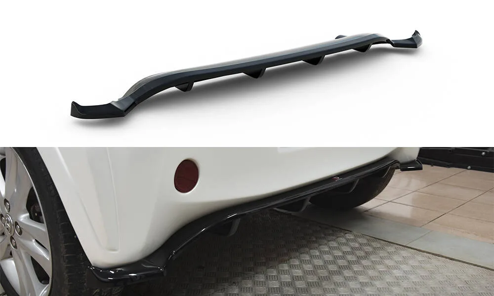 CENTRAL REAR SPLITTER (WITH VERTICAL BARS) TOYOTA IQ