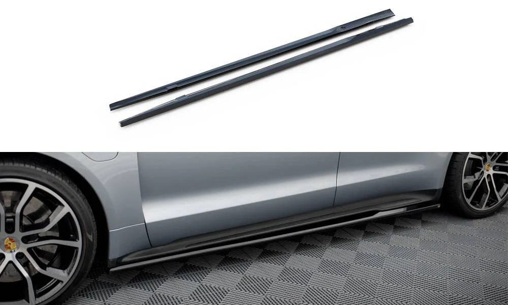 Side Skirts Diffusers Porsche Taycan / Taycan 4 / Taycan 4S / Taycan GTS Mk1