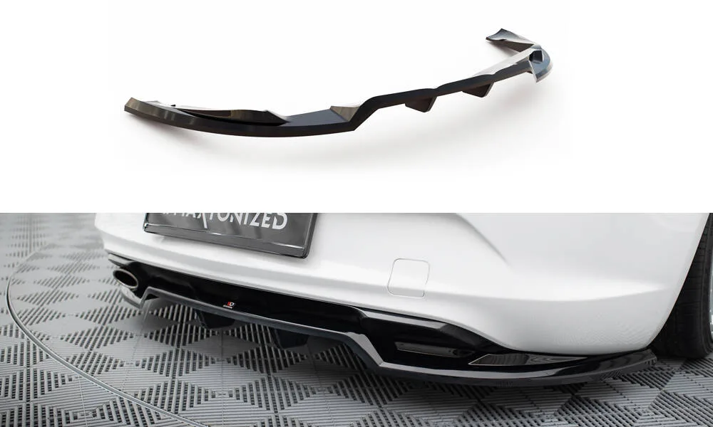 CENTRAL REAR SPLITTER (WITH VERTICAL BARS) OPEL CASCADA