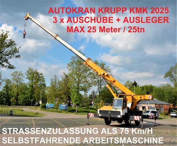 Krupp KMK 2025 pokretna dizalica