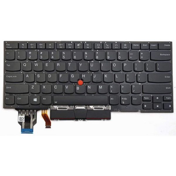 Tastatura za laptop Lenovo Thinkpad X1 Carbon 8th Gen 2020 veliki enter, backlight, pointer