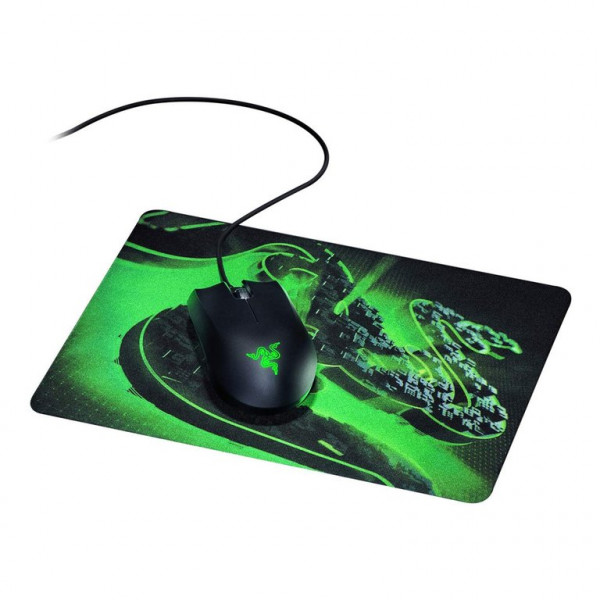 Abyssus Lite & Razer Goliathus Mobile Construct Mouse and Mouse Mat Bundle