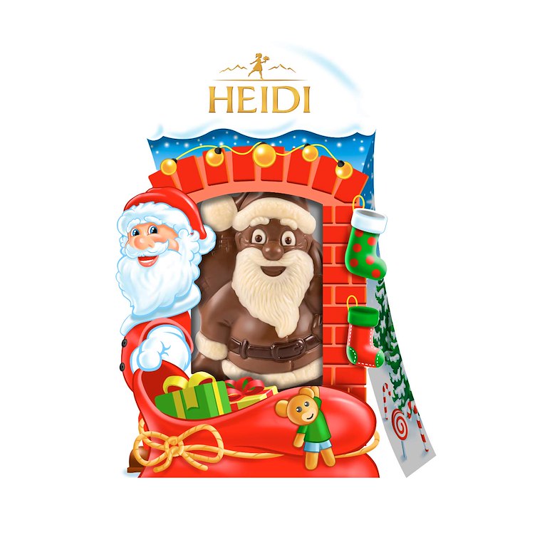 Heidi bar deda mraz 70g heidi