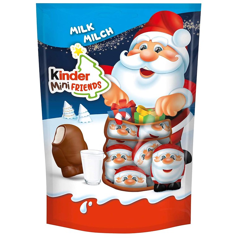 Kinder čokoladna figura mini friends 122g kinder