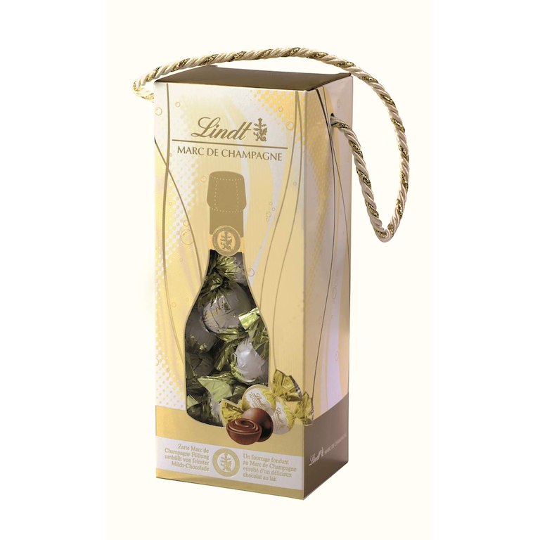 Lindt bombonjera marc de champagne bottle 350g lindt