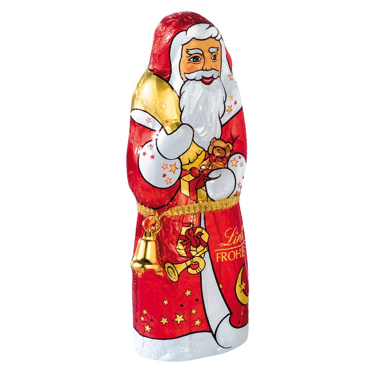 Lindt čok figura deda mraz santa 125g lindt