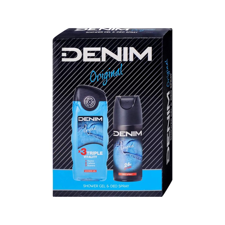 Denim set original deo+sh gel sar denim