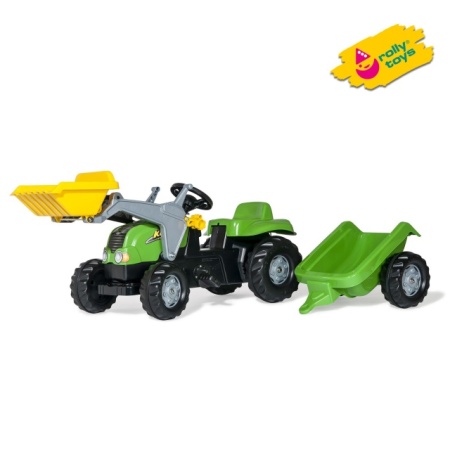 Traktor Rolly Kid-X utovarivač sa prikolicom 023134