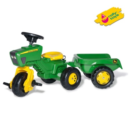 Rolly Trac John Deere tricikl traktor sa prikolicom 052769