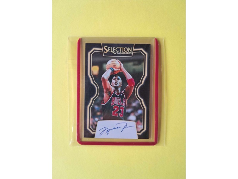 Michael JORDAN Auto Memorable Marks Custom SELECTION