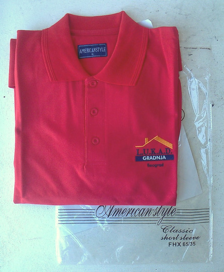 majica polo crvena broj XL AMERICAN STYLE