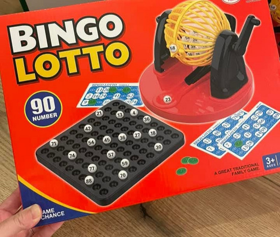 Bingo lotto set za igru - novo