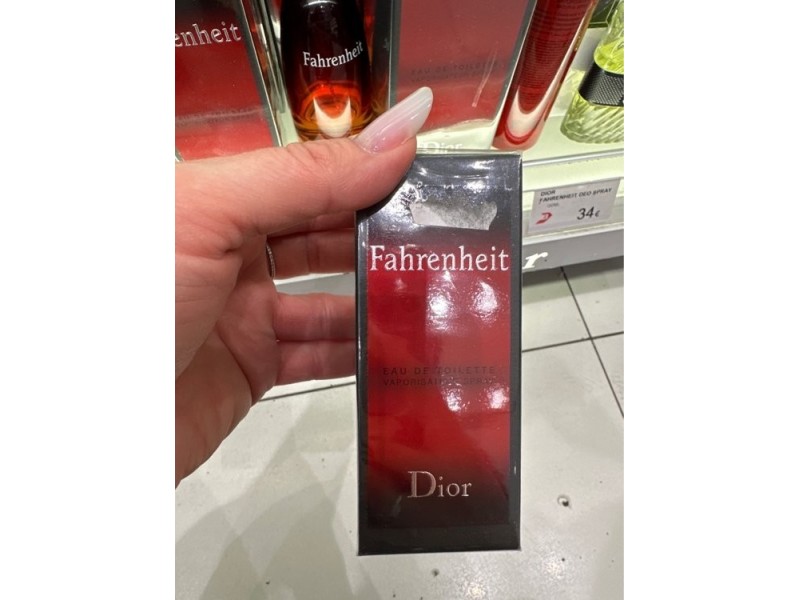 Christian Dior Fahrenheit 50ml EDT ORG.