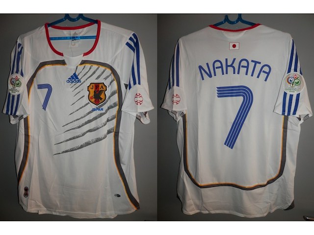 Japan dres (World Cup 2006) Hidetoshi Nakata 7 Gostujuć