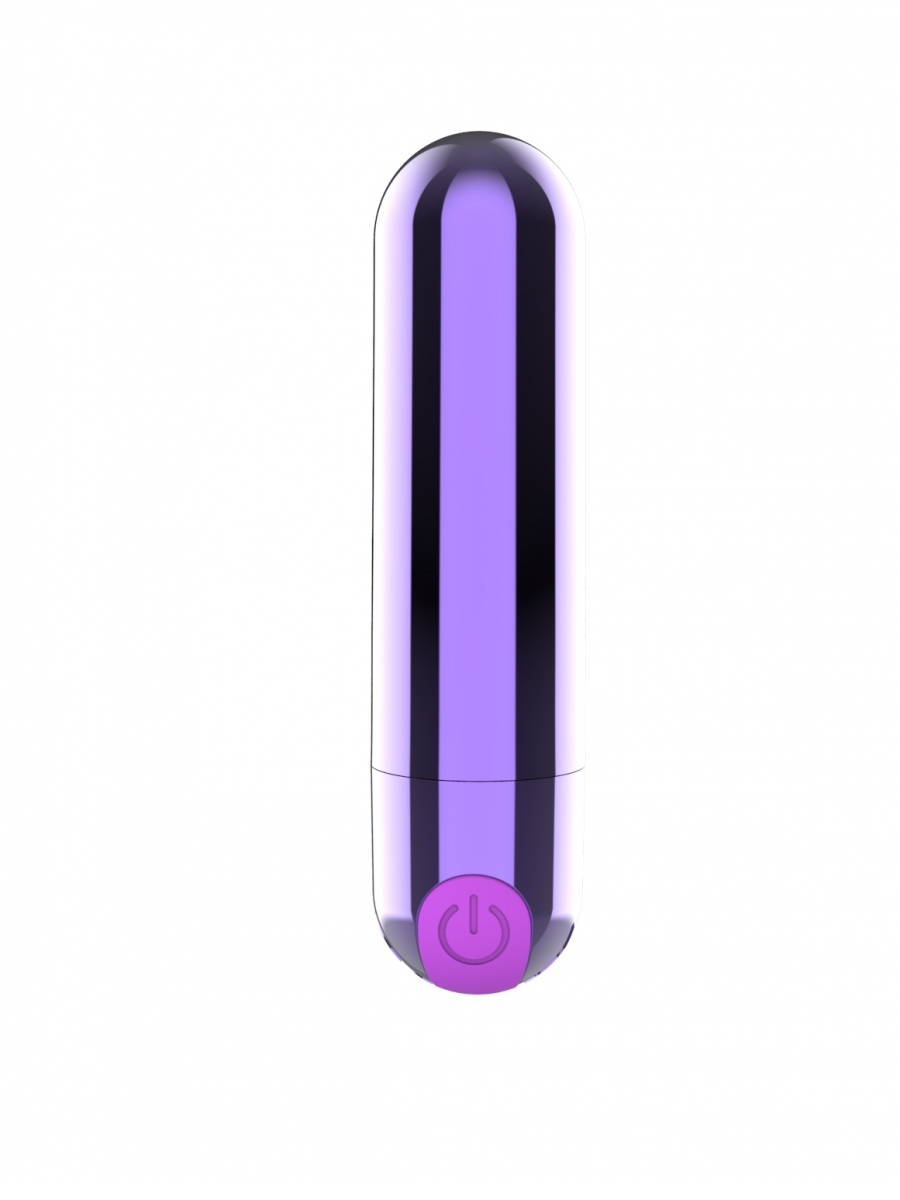 Power Bullet Glossy Purple klitoralni stimulator