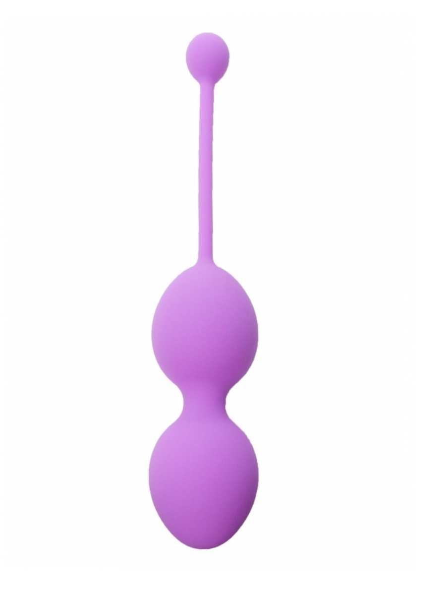 Silicone Kegel Balls 32 mm 165 gr Purple vaginalne kuglice