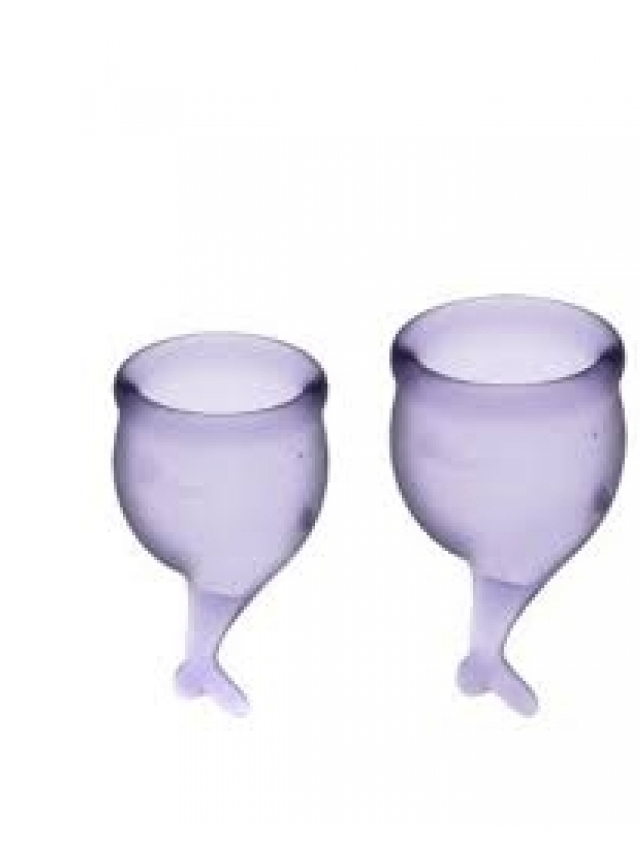 Menstrualne čašice Feel Secure Menstrual Cup Purple