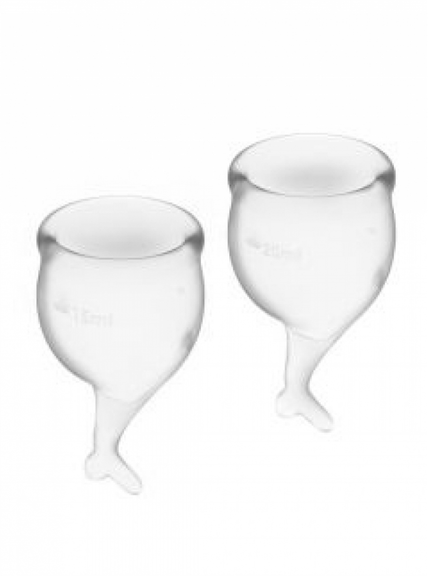 Menstrualne čašice Feel Secure Menstrual Cup Clear