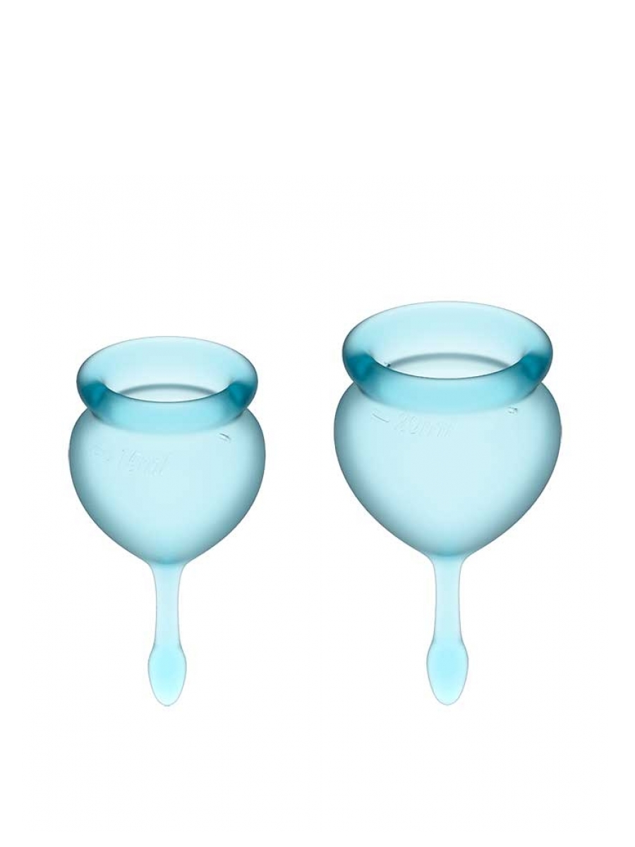 Menstrualne čašice Feel Good Menstrual Cup Light Blue