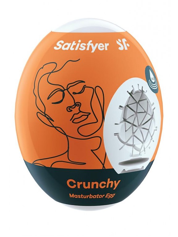 Satisfyer masturbator – Egg Crunchy