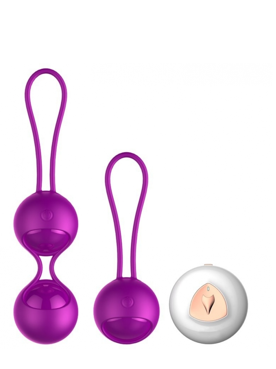 Vibrating Silicone Kegel Balls Set USB 10 Function Wireless vibro jaje