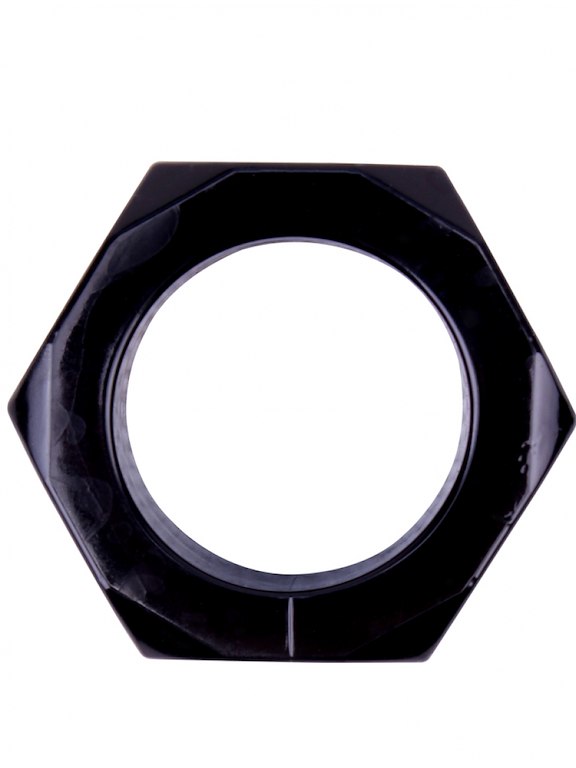 Nust Bolts Cock Ring – Black