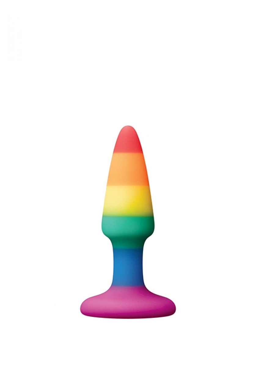 Colorful love analni plug dugine boje – mini