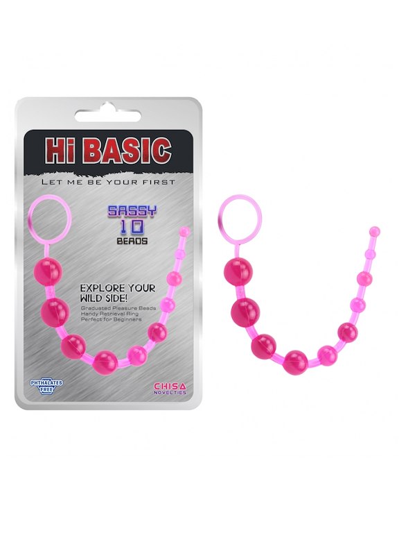 SASSY Anal Beads – Pink