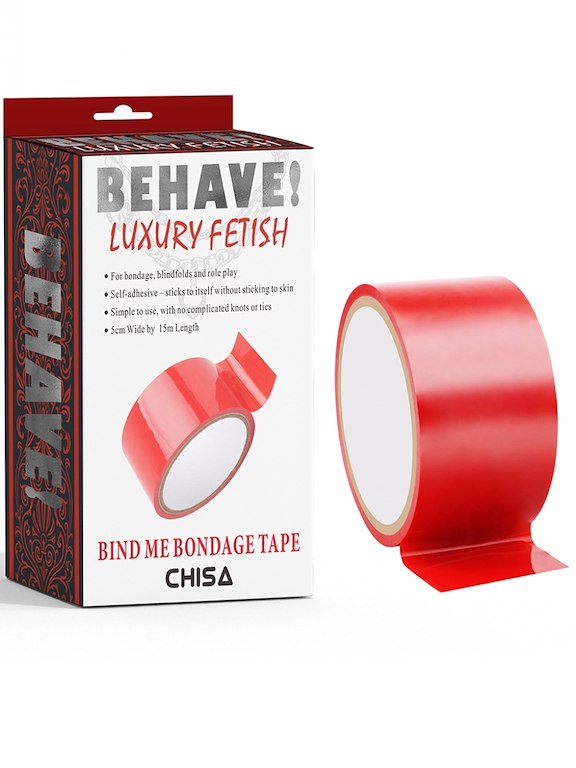 Bind Me Bondage Tape – Red